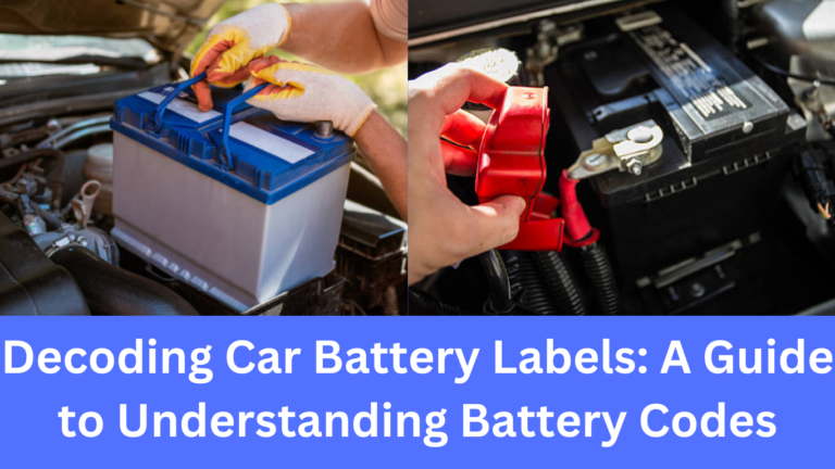Decoding Car Battery Labels: A Guide to Understanding Battery Codes ...